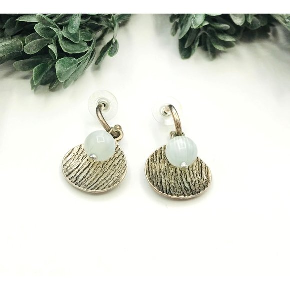 Premier | Jewelry | Vintage Earrings Shell Shaped Textured With A ...